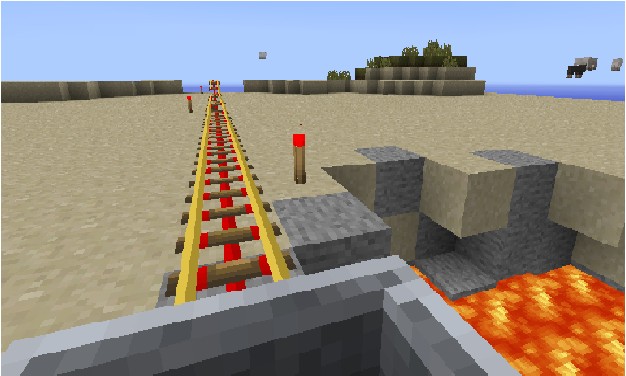 Crazy Train track! Minecraft Map